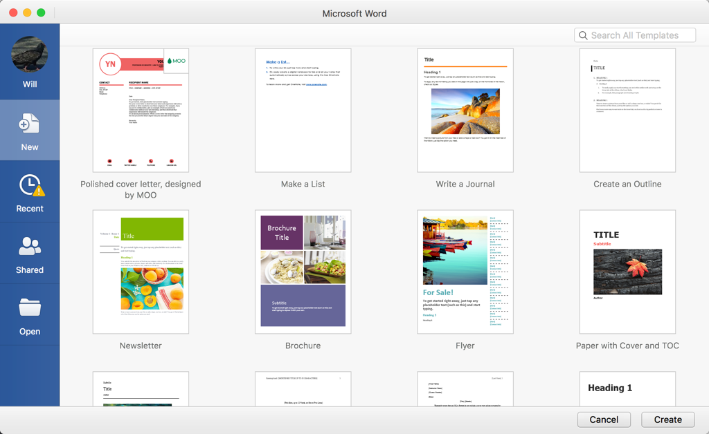 My Word template manifesto – Will Kelly